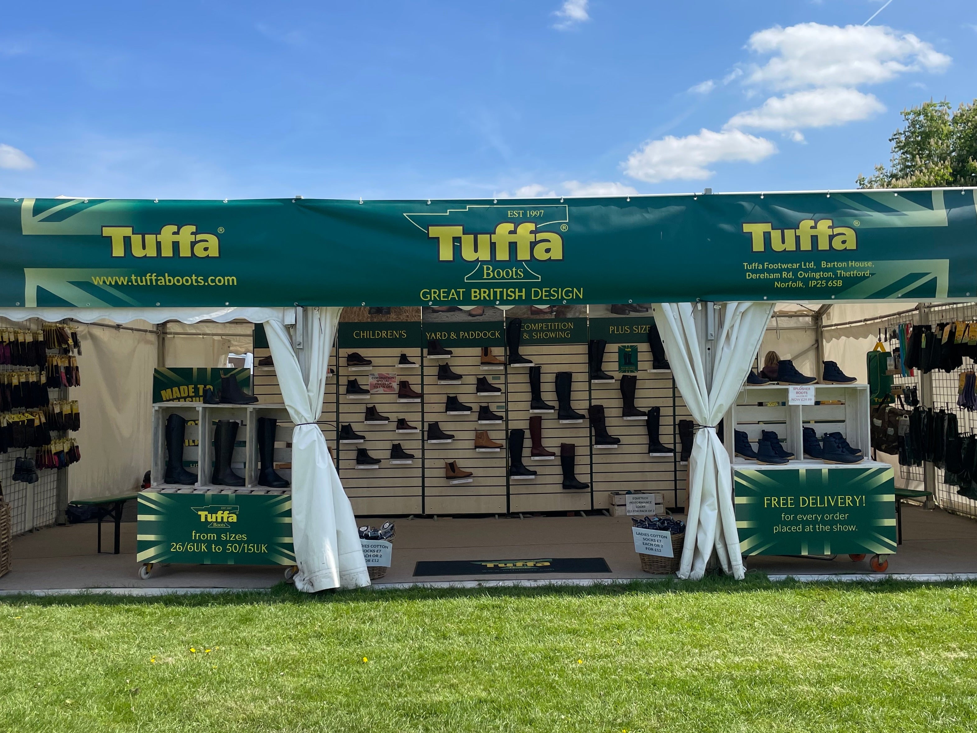 Half Chaps & Gaiters Size Guides – Tuffa Boots